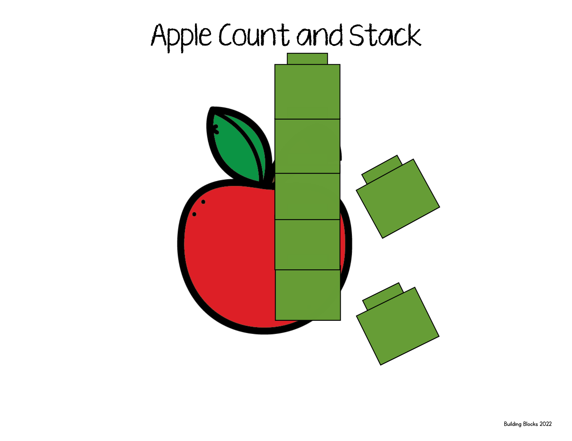 Apple Count and Stack (1-20)